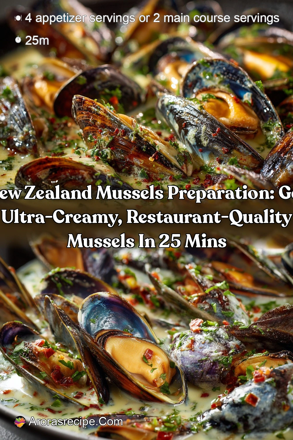 New Zealand Mussels Preparation: Restaurant-Quality Creamy…