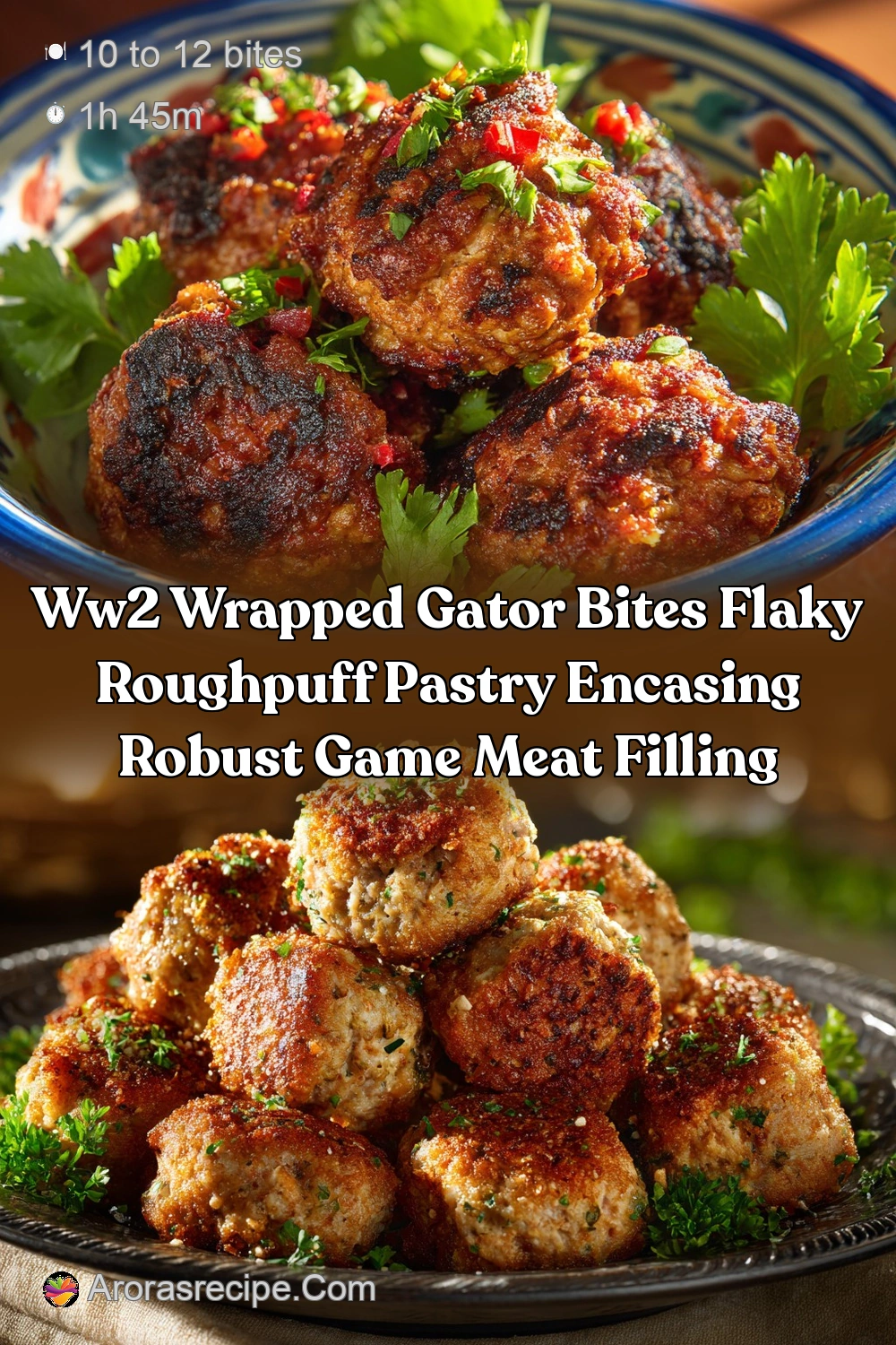 WW2 Wrapped Gator Bites Hearty Robust Savory Energy Bites