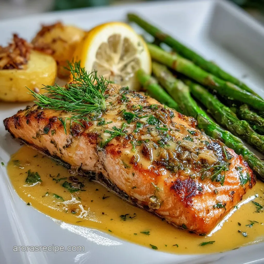High Protein Baked Lemon Dijon Salmon in 20 Minutes