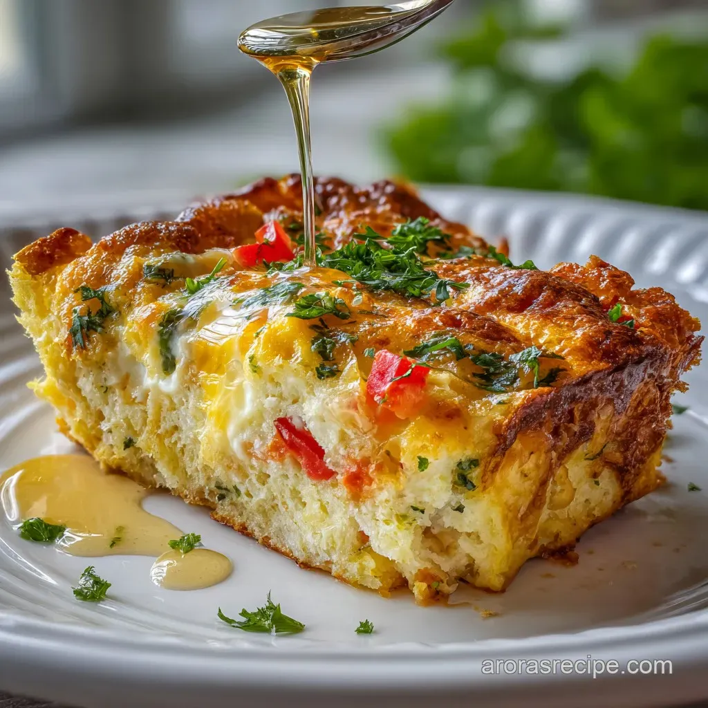 Homemade Crescent Roll Breakfast Casserole: Buttery