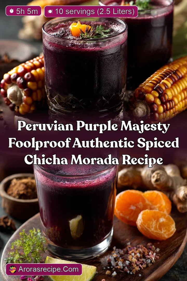 Authentic Spiced Chicha Morada Recipe Peruvian Purple Corn…