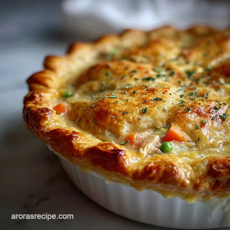 Chicken Pot Pie Crust - Crispy Baked Double Crust - Arora's…