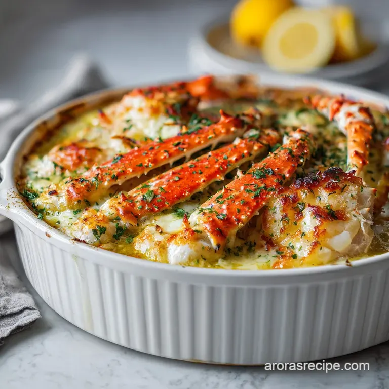 Seafood Bake with Snow Crab Legs in the Oven - Arora's…